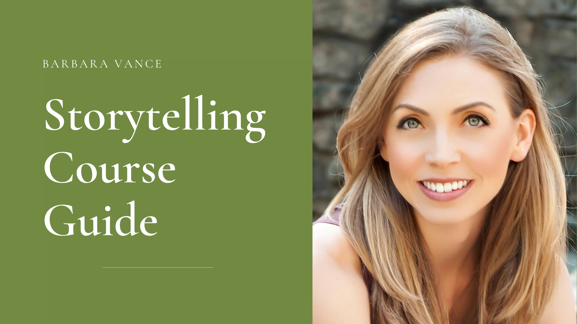 Request Course Guide – Barbara Vance Official Website | Storytelling Courses for Writers